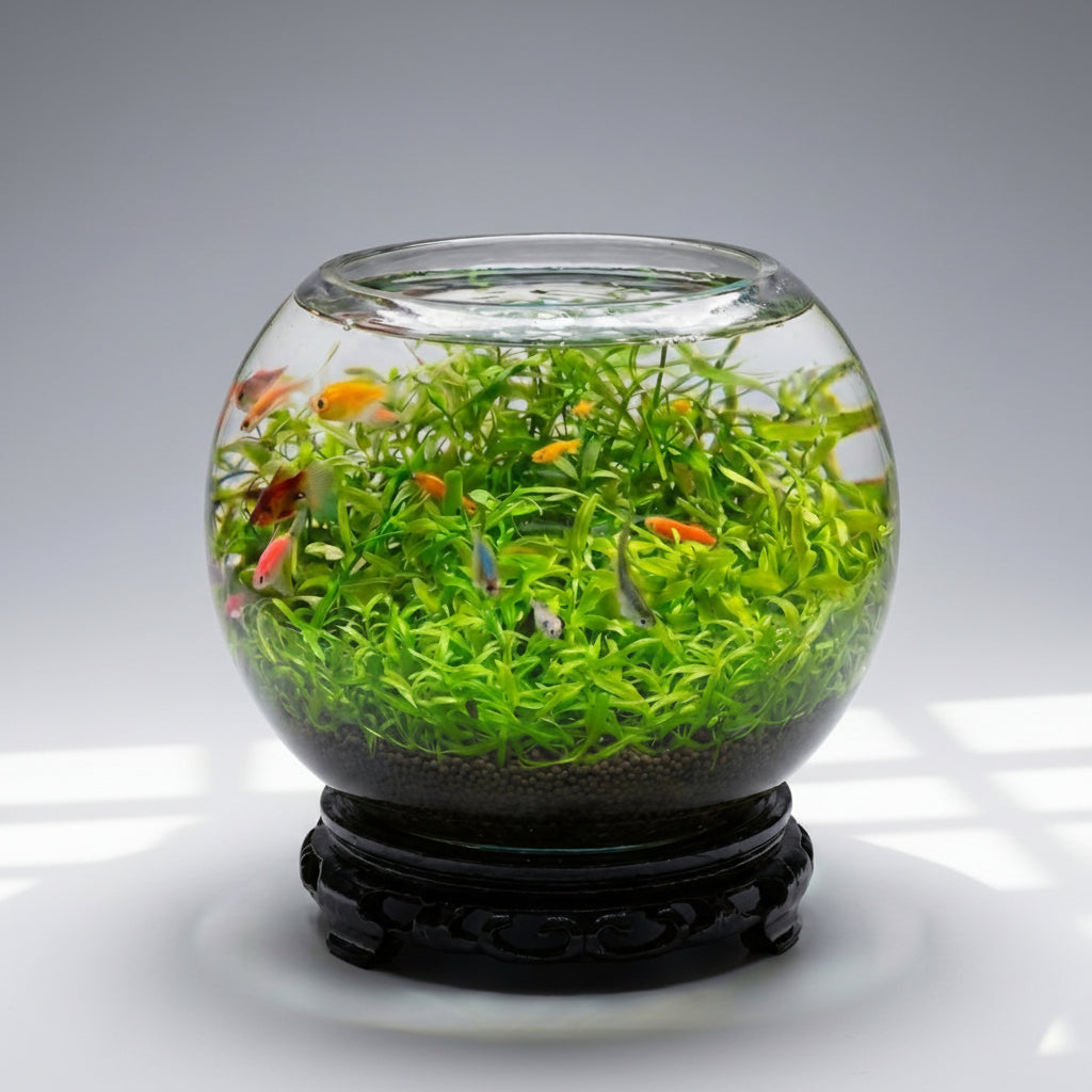 Ecological Water Grass Tank Round Cylinder Set – PlantedPro