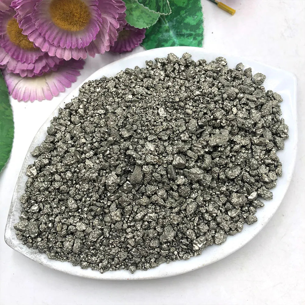 Stone Pyrite Chip Gravels: Healing Mineral Decor – PlantedPro