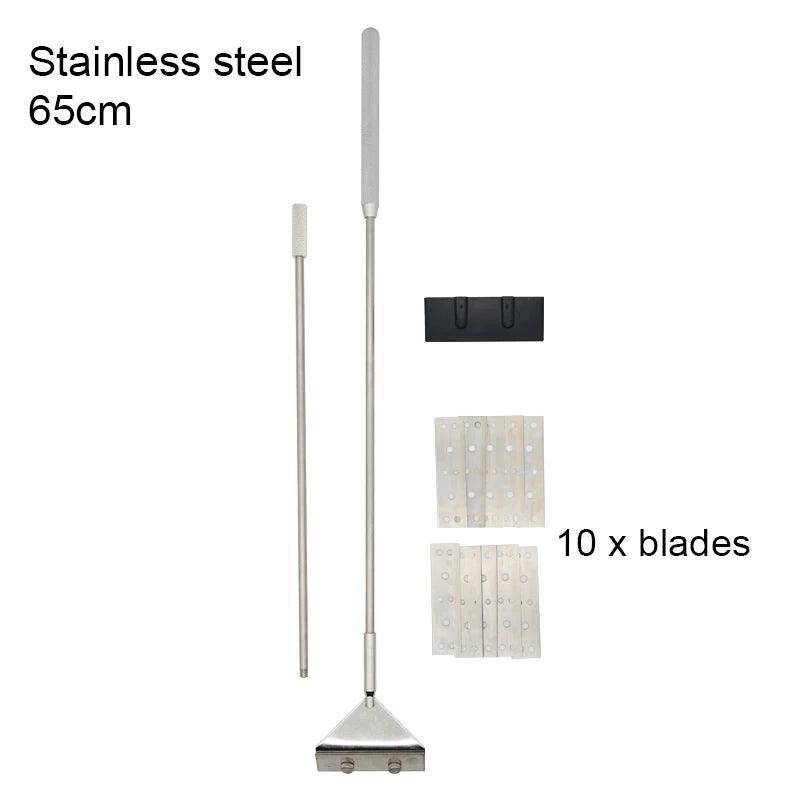 Fixed and Adjustable Algae Scraper (Stainless Steel) – PlantedPro
